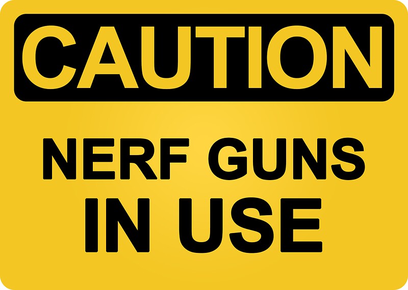 Nerf Gun: Stickers | Redbubble