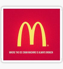 Mcdonalds: Stickers | Redbubble