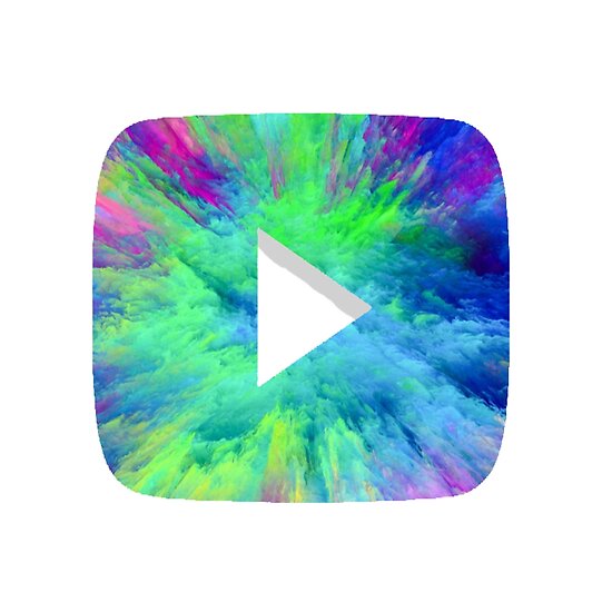 "Colorful Youtube Logo" Poster by louie578 | Redbubble