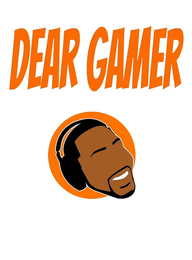 "Dear Gamer Modern " by DearGamer | Redbubble