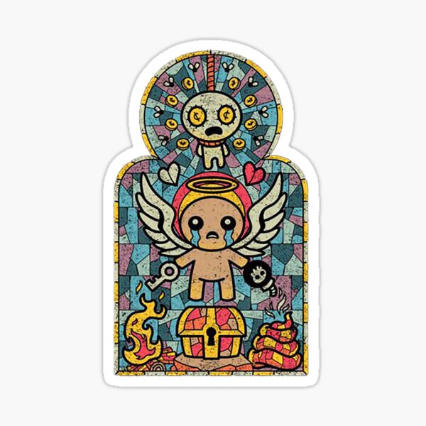 Binding Of Isaac Stickers | Redbubble