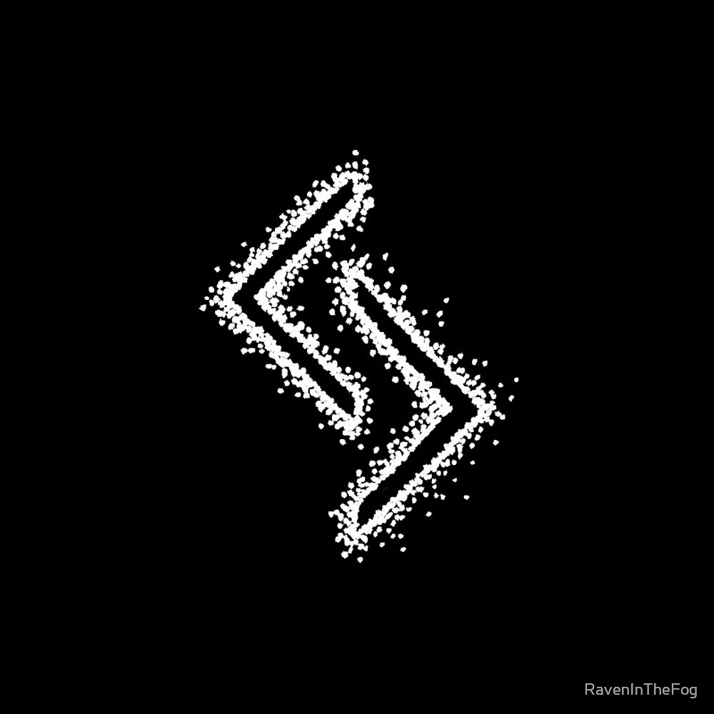 "Rune Jera - White" by Ross Jones | Redbubble