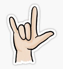 Sign Language: Stickers | Redbubble