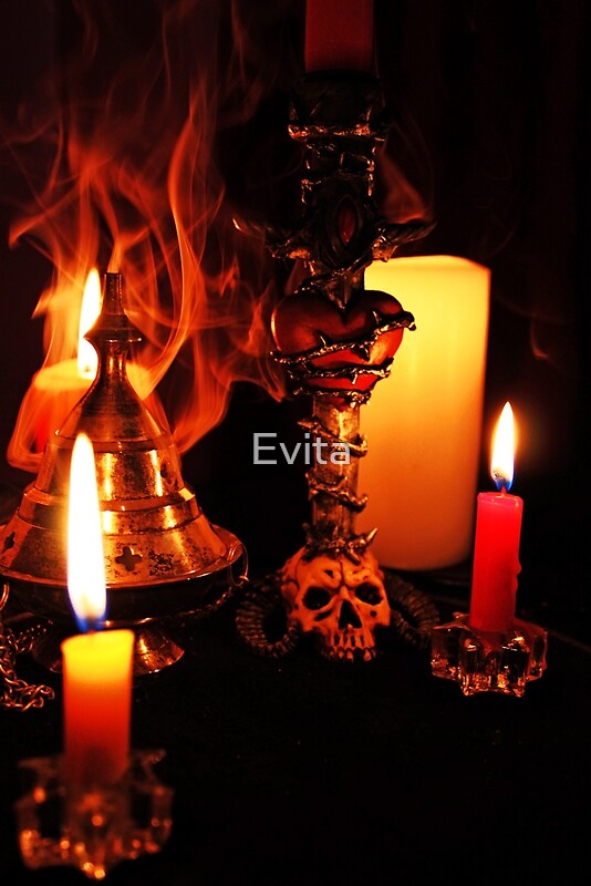 "Incense And Candlelight" by Evita | Redbubble
