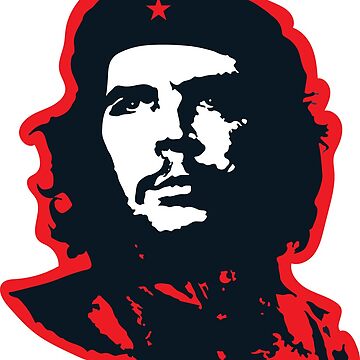 "Che - Red" Sticker for Sale by JuliaAjandi | Redbubble