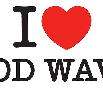 "I Love Rod Wave" Sticker for Sale by Darkhours | Redbubble