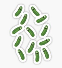 Pickle Rick: Stickers | Redbubble