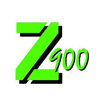 "Z 900 lettering Kawasaki" Sticker by Rev-Style | Redbubble