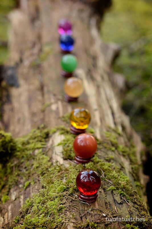 "Chakra Orbs" by twofatwitches | Redbubble