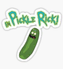 Pickle Rick: Stickers | Redbubble