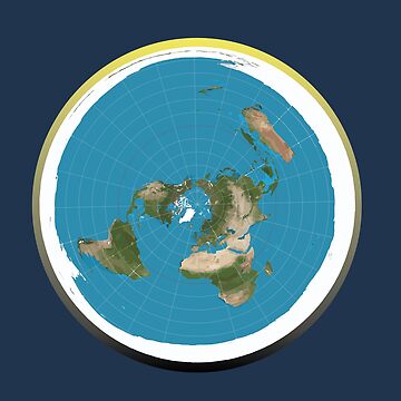 "Flat Earth With Firmament Day Night Cycle" Art Print for Sale by ...