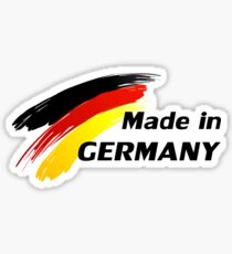 Made in Germany Stickers | Redbubble