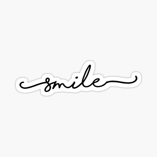 Smile Stickers | Redbubble