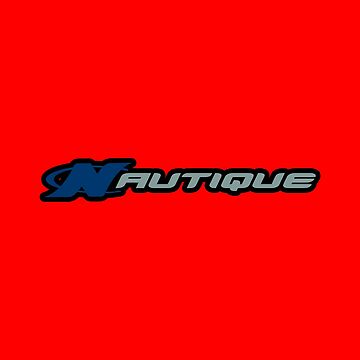"Nautique Boat" Sticker for Sale by kriolikshop | Redbubble
