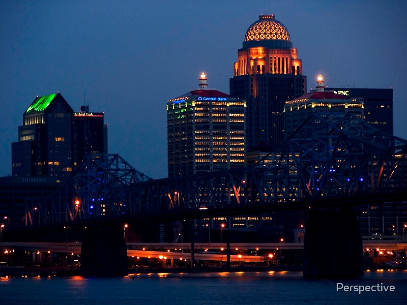 "Derby City Skyline" by Perspective | Redbubble