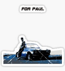 Paul Walker: Stickers | Redbubble