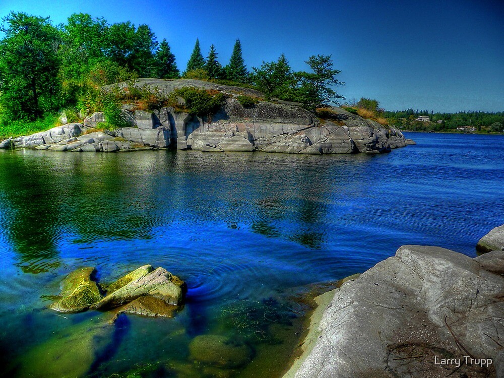 "Heart of the Canadian Shield" by Larry Trupp | Redbubble