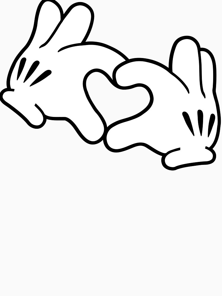 Obedeca O Logotipo Das Maos Do Mickey Mouse