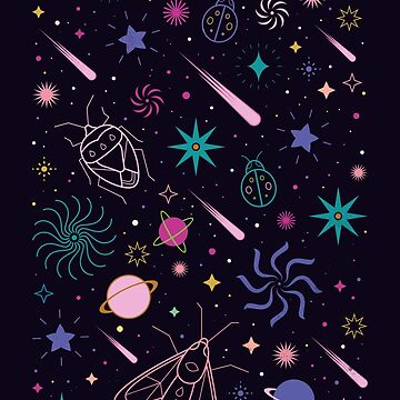 "Bug Galaxy " Greeting Card for Sale by Carly Watts | Redbubble