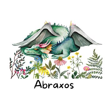 "Abraxos throne of glass" Sticker for Sale by DinosaurMom | Redbubble