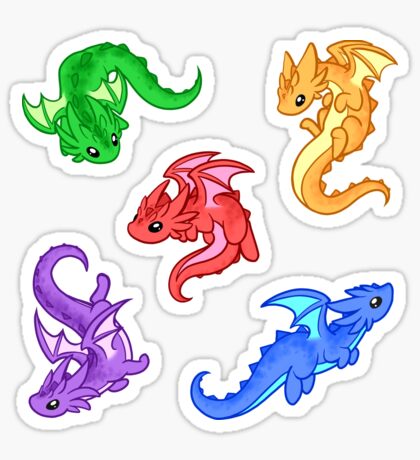 Dragon Stickers | Redbubble