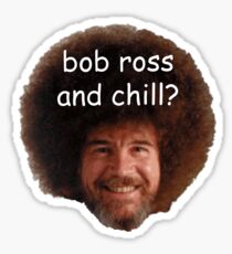 Bob Ross: Stickers | Redbubble