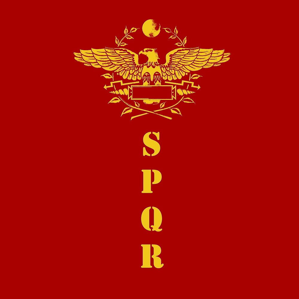 "SPQR Roman Legion" by Andrea Mazzocchetti | Redbubble