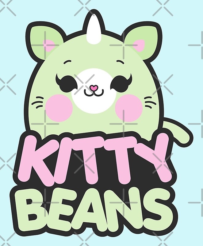 "Kitty Beans ™ logo merch" by Ash Evans | Redbubble