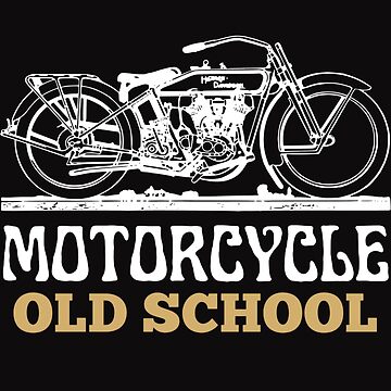 "Motorcycle Old School - Life Style" Sticker for Sale by iPhone Cases ...