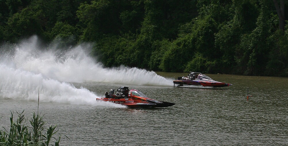 "Drag Boat Racing" by jaypat | Redbubble