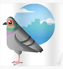 Pigeon: Posters | Redbubble