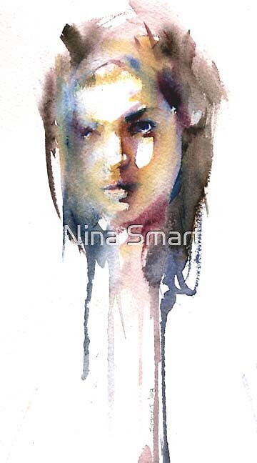 " Amelia - Face Navigation series" by Nina Smart | Redbubble