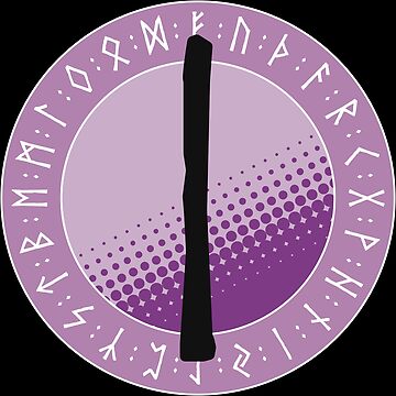 "Isa (Ice) - Viking Runes and Runic Symbols" Photographic Print for ...