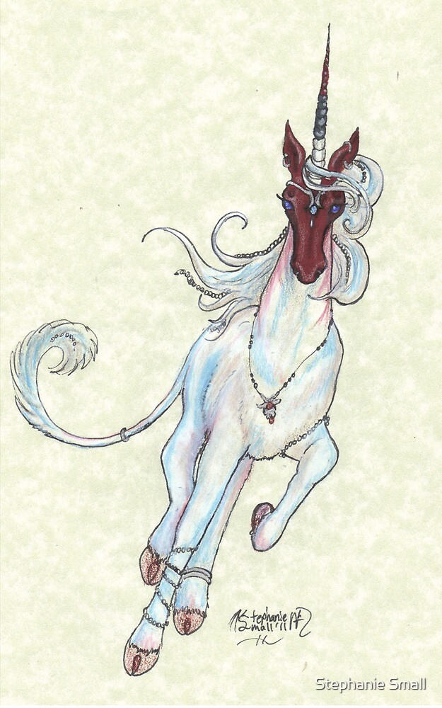 "Unicorn Horse Pony Equine Equus Ponies Horns Horned" by Stephanie ...