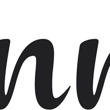 "Bonnie Name" Sticker for Sale by 99Posters | Redbubble