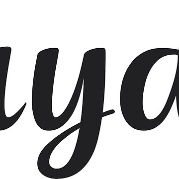 "Jayda Name" Sticker for Sale by 99Posters | Redbubble