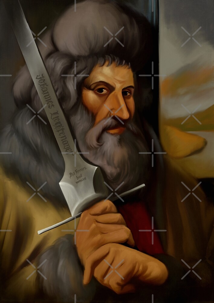 "Johannes Liechtenauer" by RuiFerreira | Redbubble