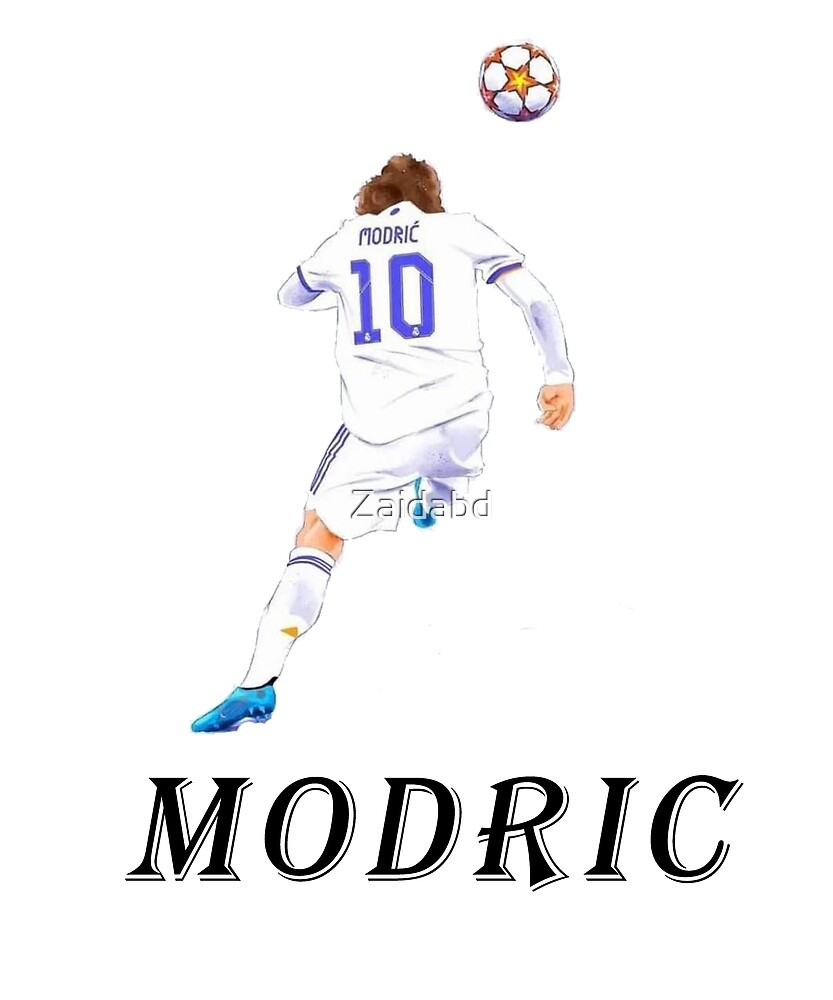 "Real Madrid team design for Luka Modric" by Zaidabd | Redbubble