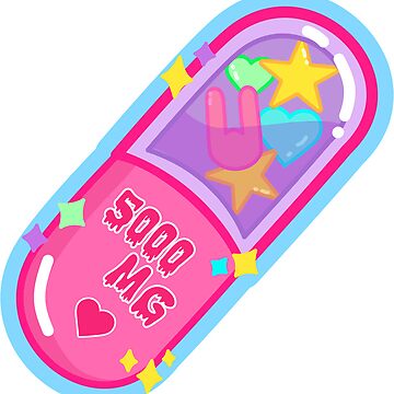 "Cute Capsule " Sticker for Sale by Tiramiisoup | Redbubble