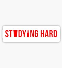 Study Hard: Stickers | Redbubble