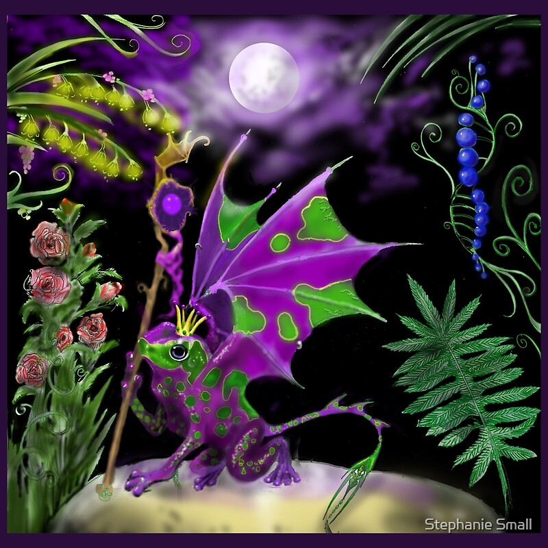 "Frog Queen" by Stephanie Small | Redbubble