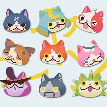 "Nyan" Sticker for Sale by PinkGermy | Redbubble