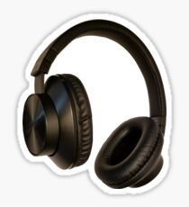 Headphones: Stickers | Redbubble