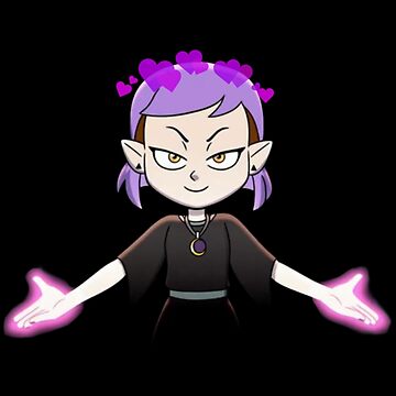 "amity blight updated purple hair season two intro- Limited Edition ...