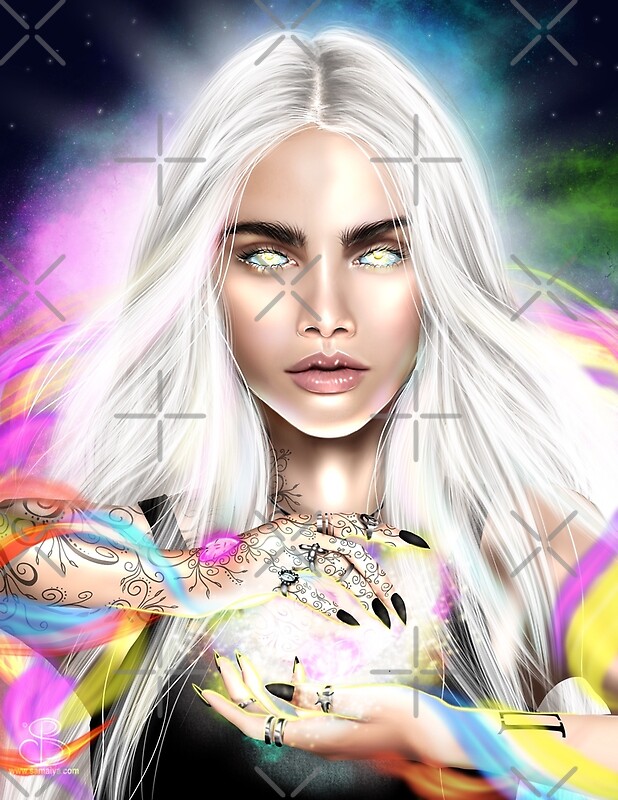 "White Witch Tegan" by ChandelleLaVaun | Redbubble