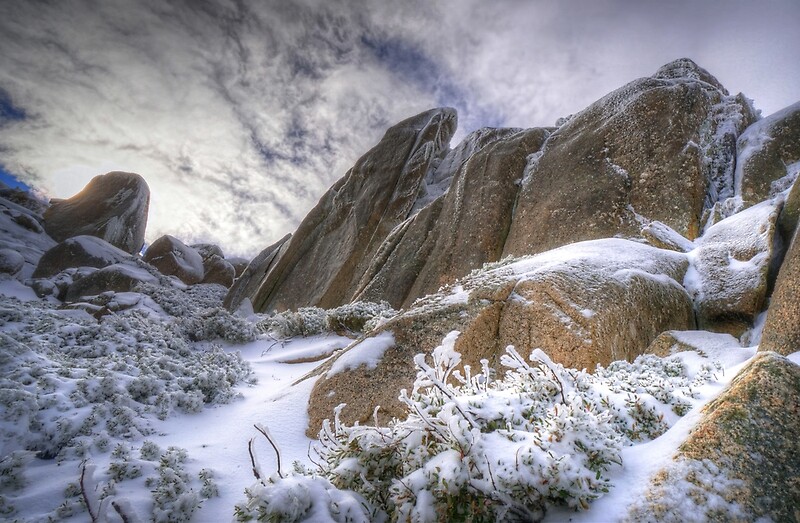 "Winter day, Mount Buffalo" by Kevin McGennan | Redbubble