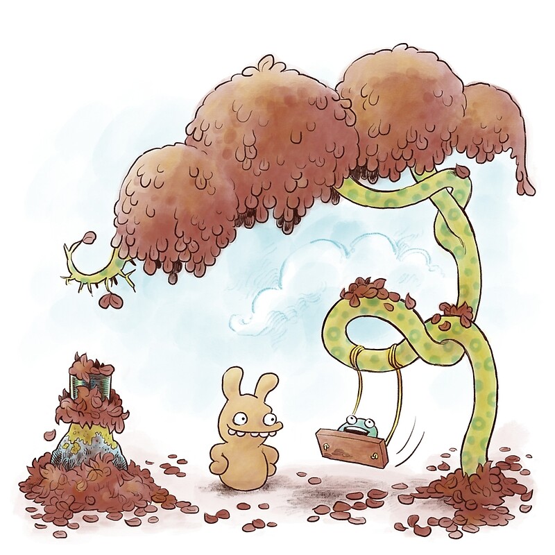 "Tobias and Jube: Tree Swing" by Patrick Alexander | Redbubble