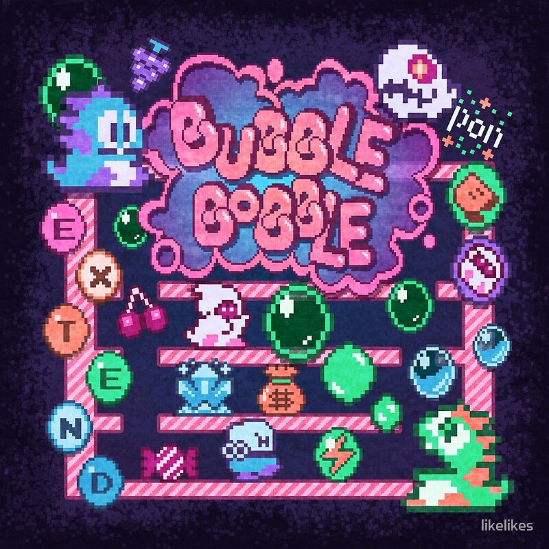 Bubble Bobble: Posters | Redbubble
