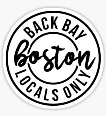 Locals Only: Stickers | Redbubble