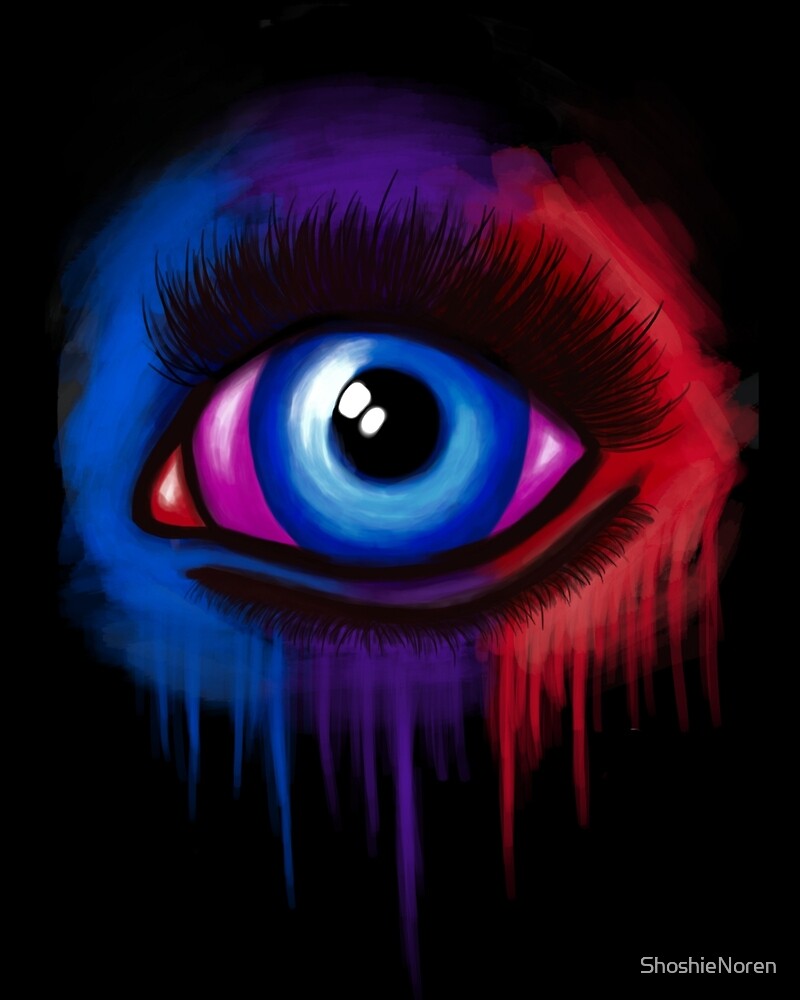 "Bleeding Eye" by ShoshieNoren | Redbubble